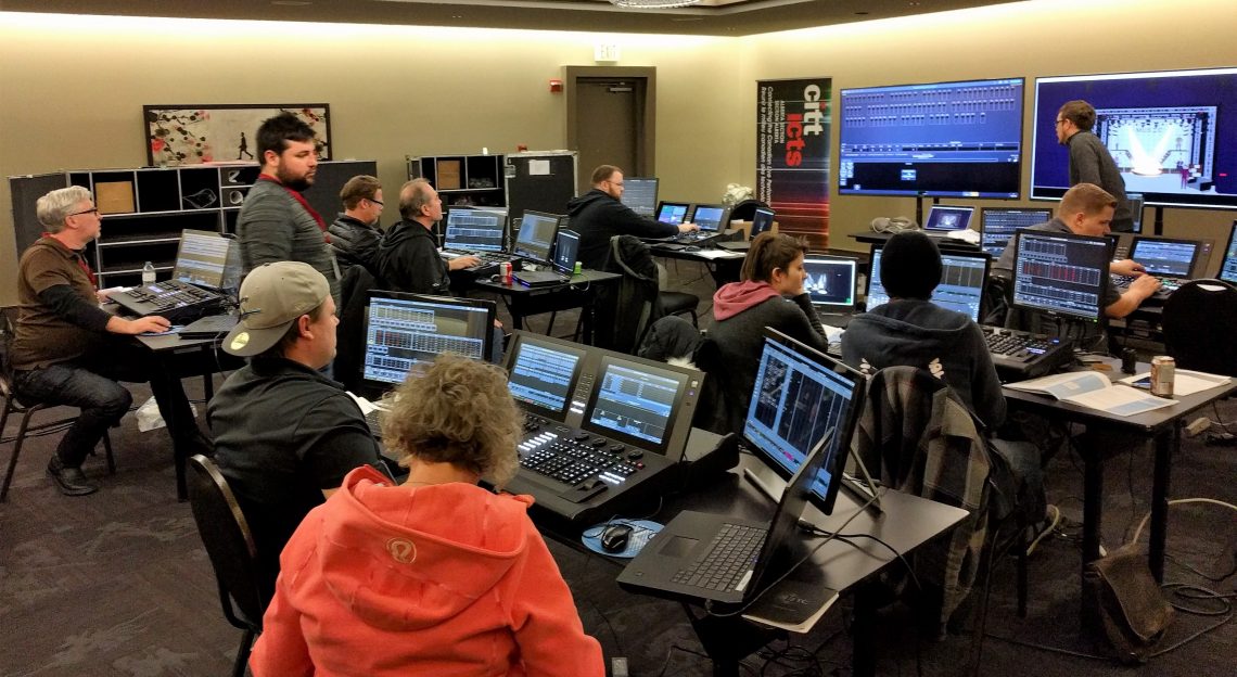 3 Days of ETC Console Training – CITT/ICTS Alberta Section